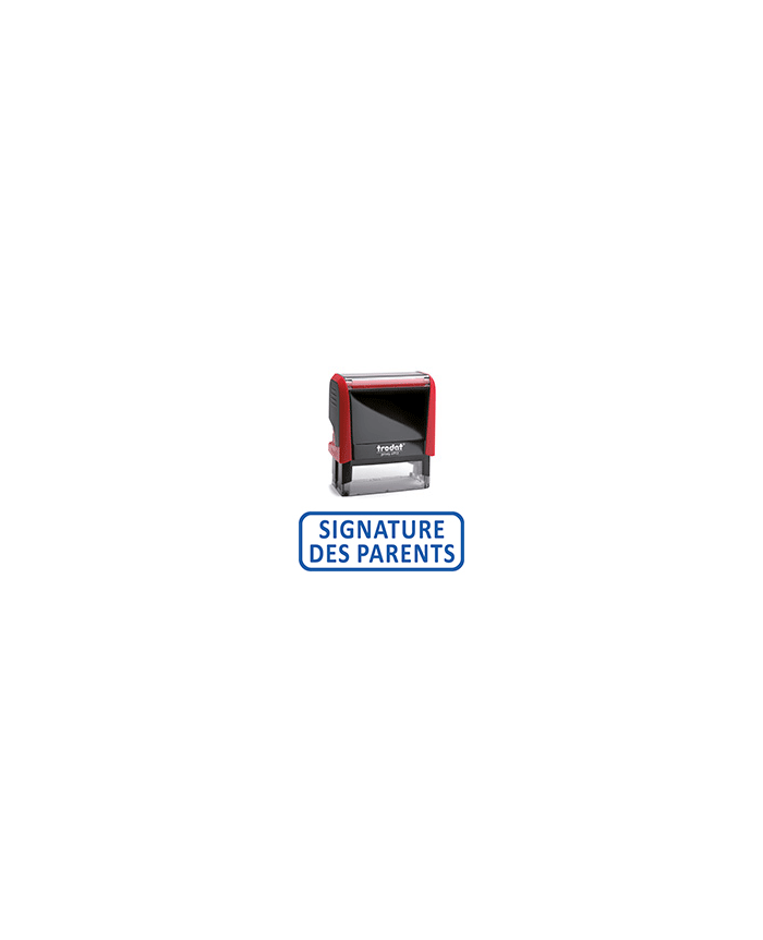 Tampon encreur x-print signature des parents - tampon printy formule x ...