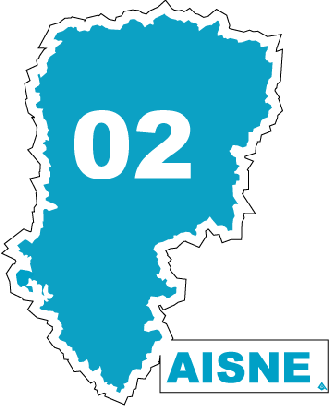 Autocollant 60 département de l'Oise - Autosignalétique